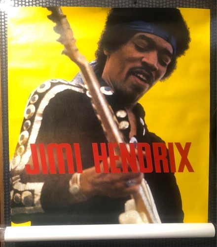 Jimi Hendrix B1 Big Size Poster Tower Records Limited Edition Rare ...