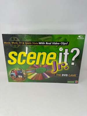 NEW Sealed!! 2007 Scene it? Jr. The DVD Board Game For Kids E2 | eBay