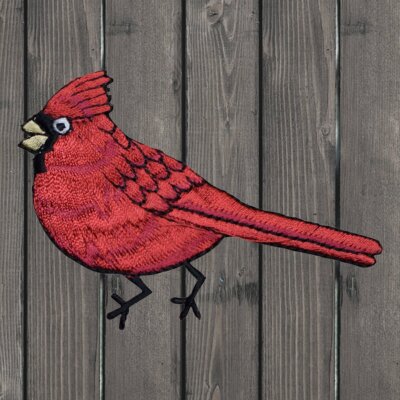 Cardinal Embroidered Patch — Iron On | eBay