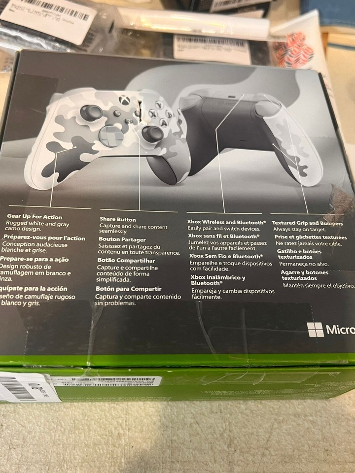 Xbox Wireless Controller Winter Forces Special Edition For Xbox One Very Good 8E | eBay