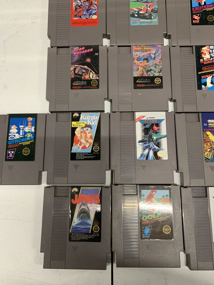 Nes Bundle Lot Games NEVER TESTED ONLY GAMES 25 GAMES | eBay