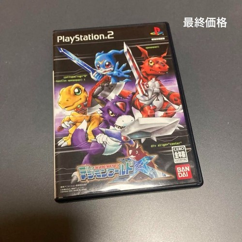 digimon world X PS2 GAME SOFT | eBay
