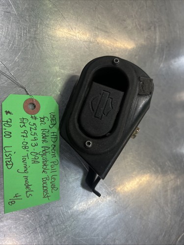 Harley Davidson oem Pull Lever For Rider Adjustable Backrest #52593-09A ...