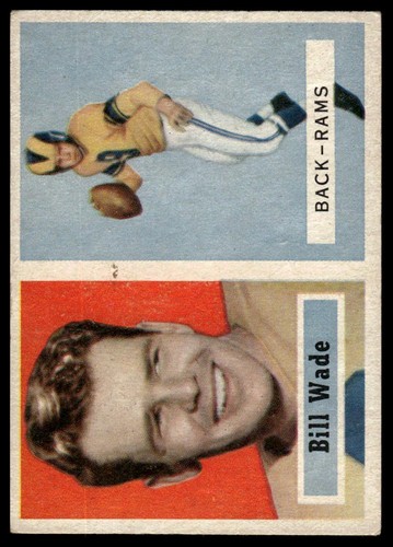 1957 Topps #34 Bill Wade | eBay