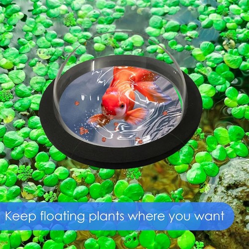 For garden Pond Acrylic Floating Fish Dome for Clear Underwater Viewing ...