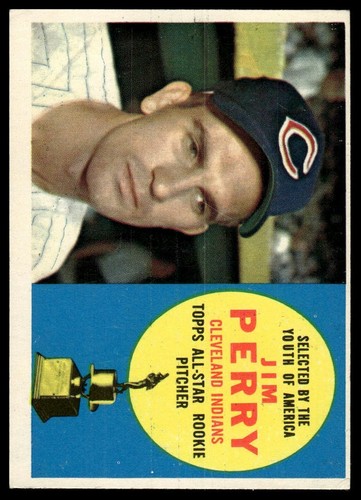 1960 Topps #324 Jim Perry | eBay