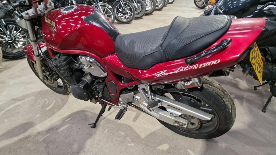 1998 S SUZUKI GSF1200 W BANDIT GSF 1200 RED GSF1200W - CLEAN CLASSIC ...