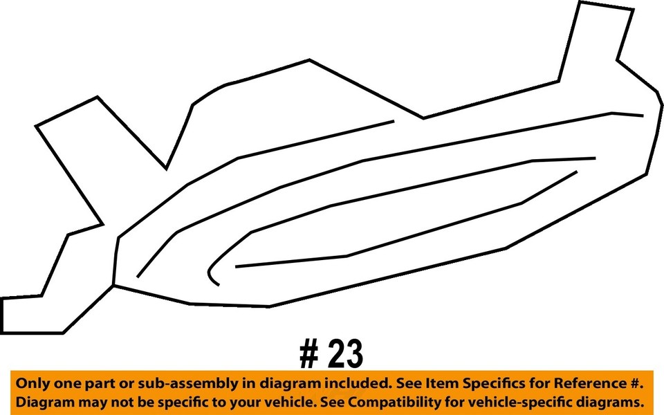 GM OEM 19-23 Malibu Rear Bumper Bumper Components-Heat Shield 84036536 ...