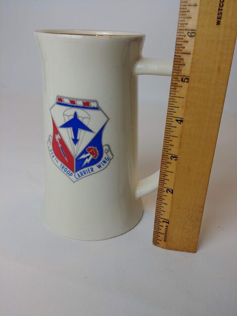Vintage 514th Troop Carrier Wing Mug Made in USA USAF Ft Dix NJ Air ...