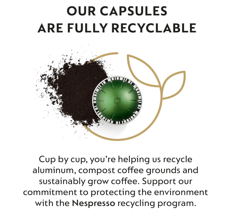 Nespresso Capsules Vertuo,Stormio, Dark Roast Coffee,30-Count Coffee ...