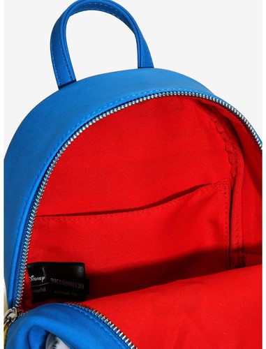 LOUNGEFLY DISNEY DONALD DUCK FUZZY MINI BACKPACK NWT IN HAND SHIPS ASAP ...