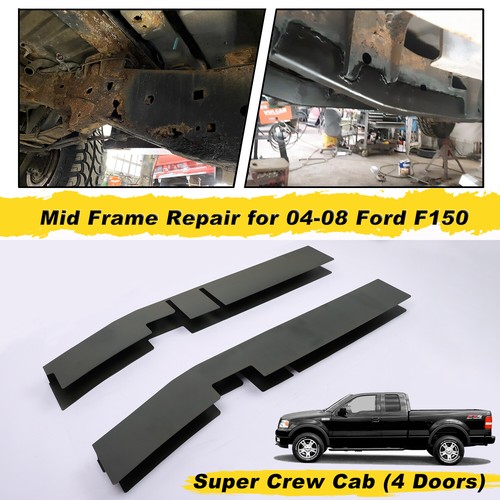 Mid Frame Rail Rust Repair Kit For Ford F150 Super Crew Cab 4 Doors ...