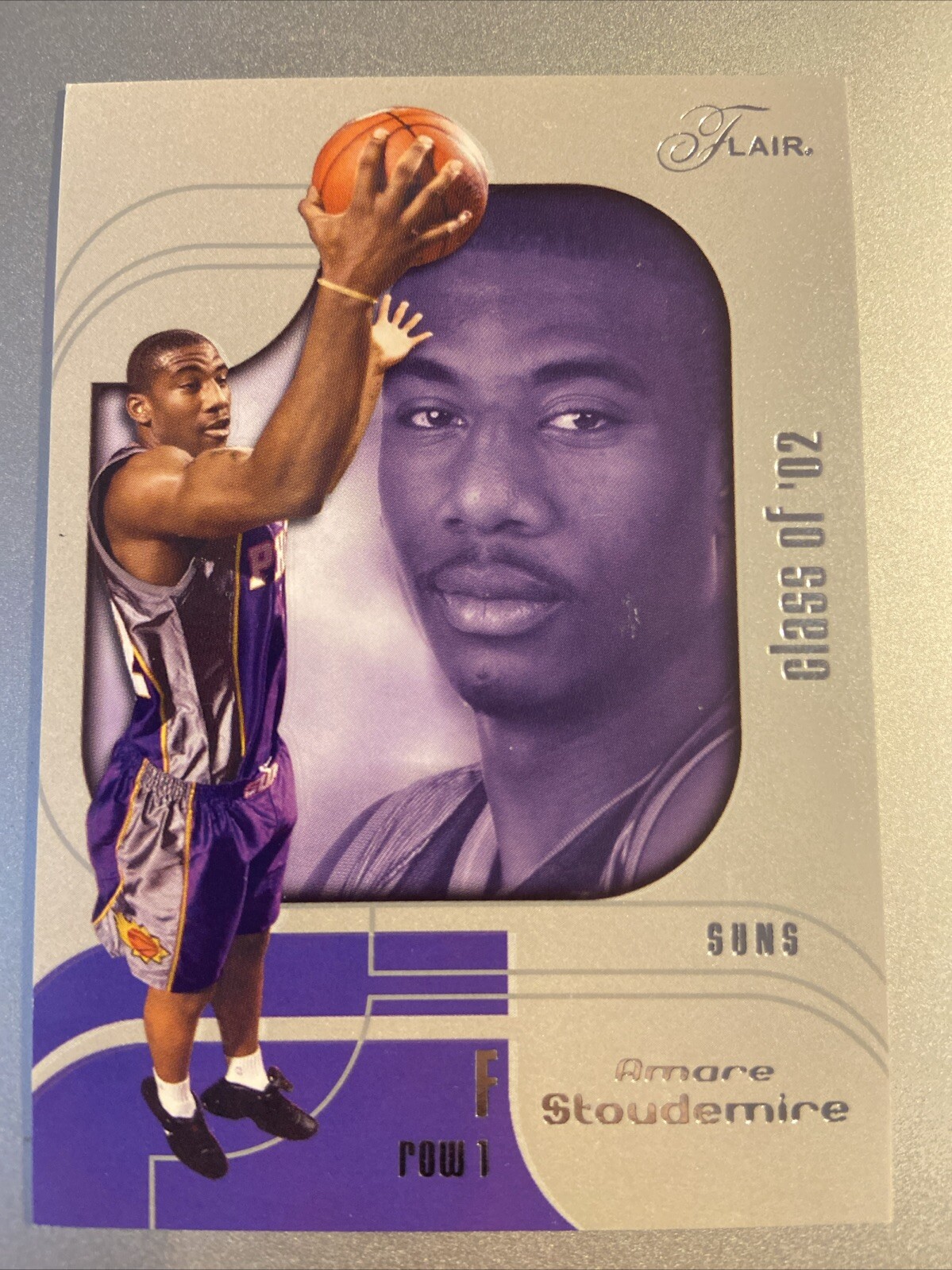 2002-03 Flair Class of '02 Row 1 Amare Stoudemire Amar'e #108 RC #d ...