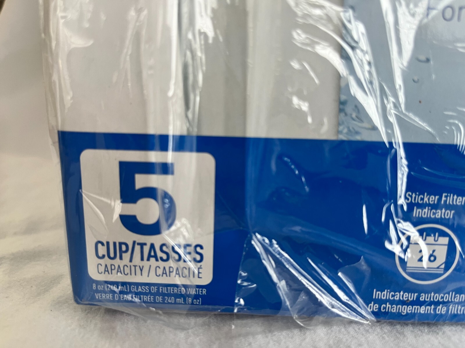 Brita Pitcher Water Filtration System 5 Cup Slim Model Filter Included ...