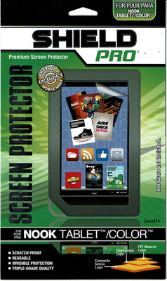 Shield Pro Clear Screen Protector for Nook Tablet / Color US SELLER | eBay