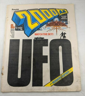 2000 AD Prog 64 - 13 May 1978 - UK Classic Science Fiction Sci Fi Comic ...