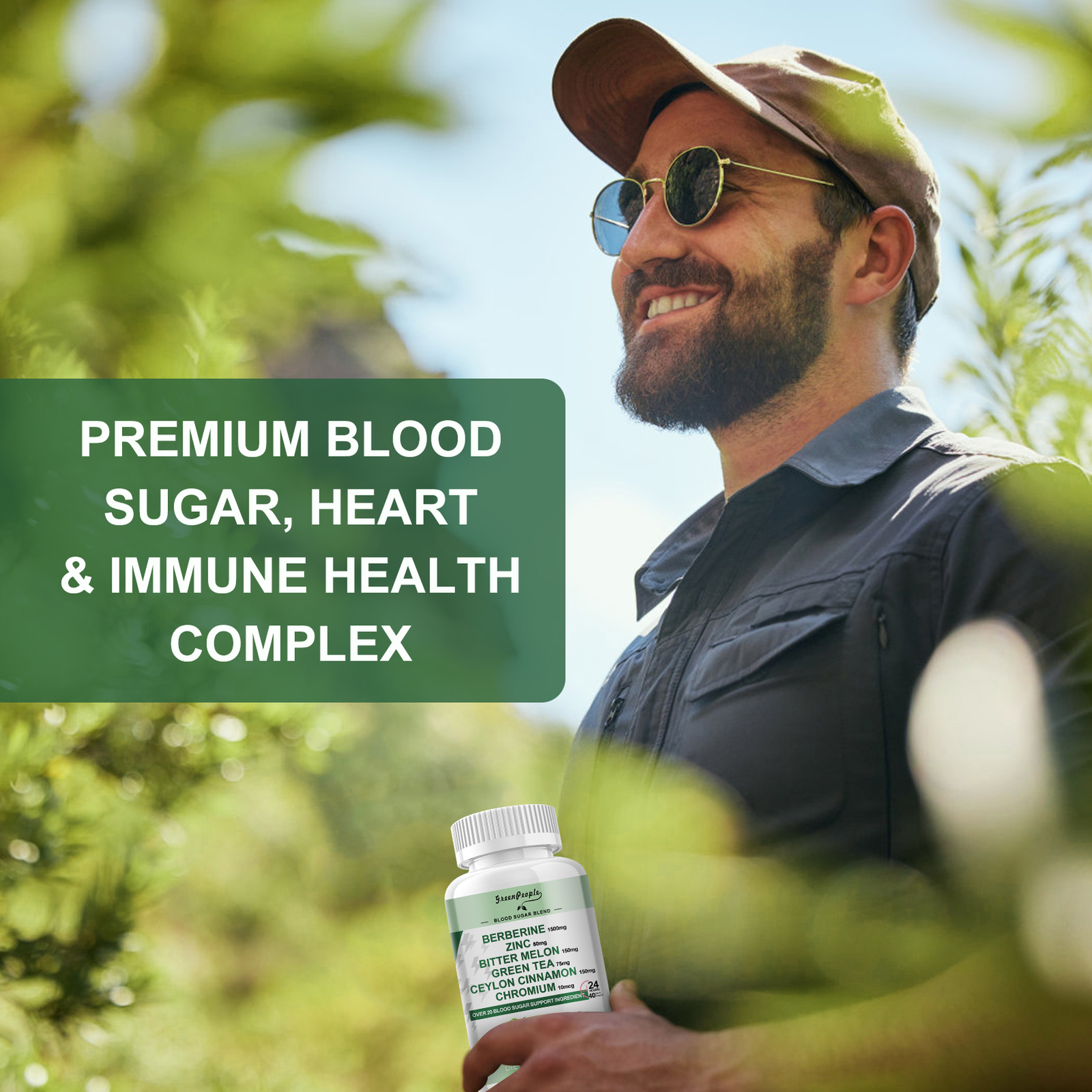 Berberine Supplement 1500mg per Serving - High Absorption Heart Health ...