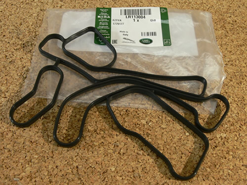 GENUINE LAND ROVER OIL COOLER GASKET RANGE ROVER 10-12 13 SPORT 14 ...
