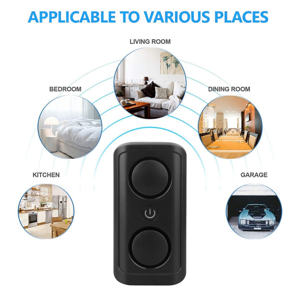 Pest Reject Pro Ultrasonic Repeller Home Bed Bug Mites Spider Defender ...