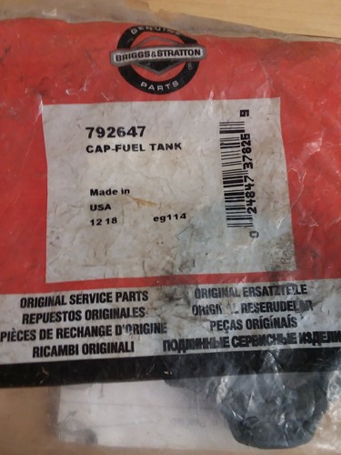 LOT OF 7 SMALL ENGINE FUEL CAPS | eBay