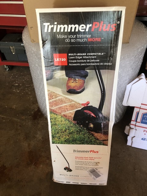 TrimmerPlus LE720 Edger Attachment with Steel Dual-Tip Blade for sale ...