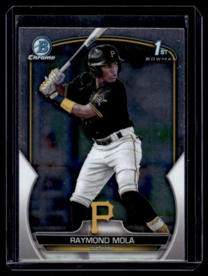 2023 Bowman Chrome Prospects Raymond Mola Pittsburgh Pirates #BCP-198 ...