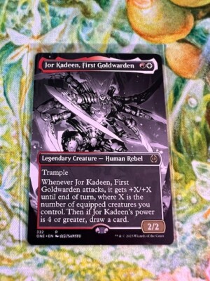 Jor Kadeen, First Goldwarden (Borderless) MTG: ONE *Pack Fresh* | eBay