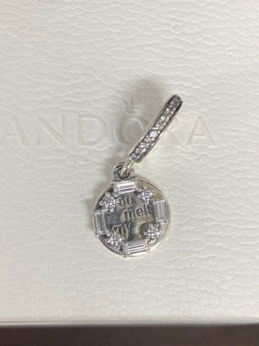 Authentic Pandora Silver YOU MELT MY HEART Ice Carving Charm #797553CZ ...