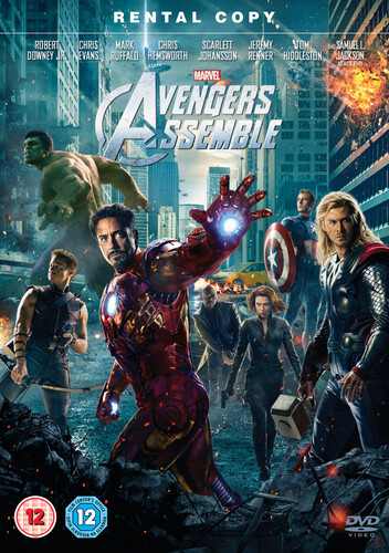 Avengers Assemble DVD (2012) Robert Downey Jr., Whedon (DIR) cert 12 ...