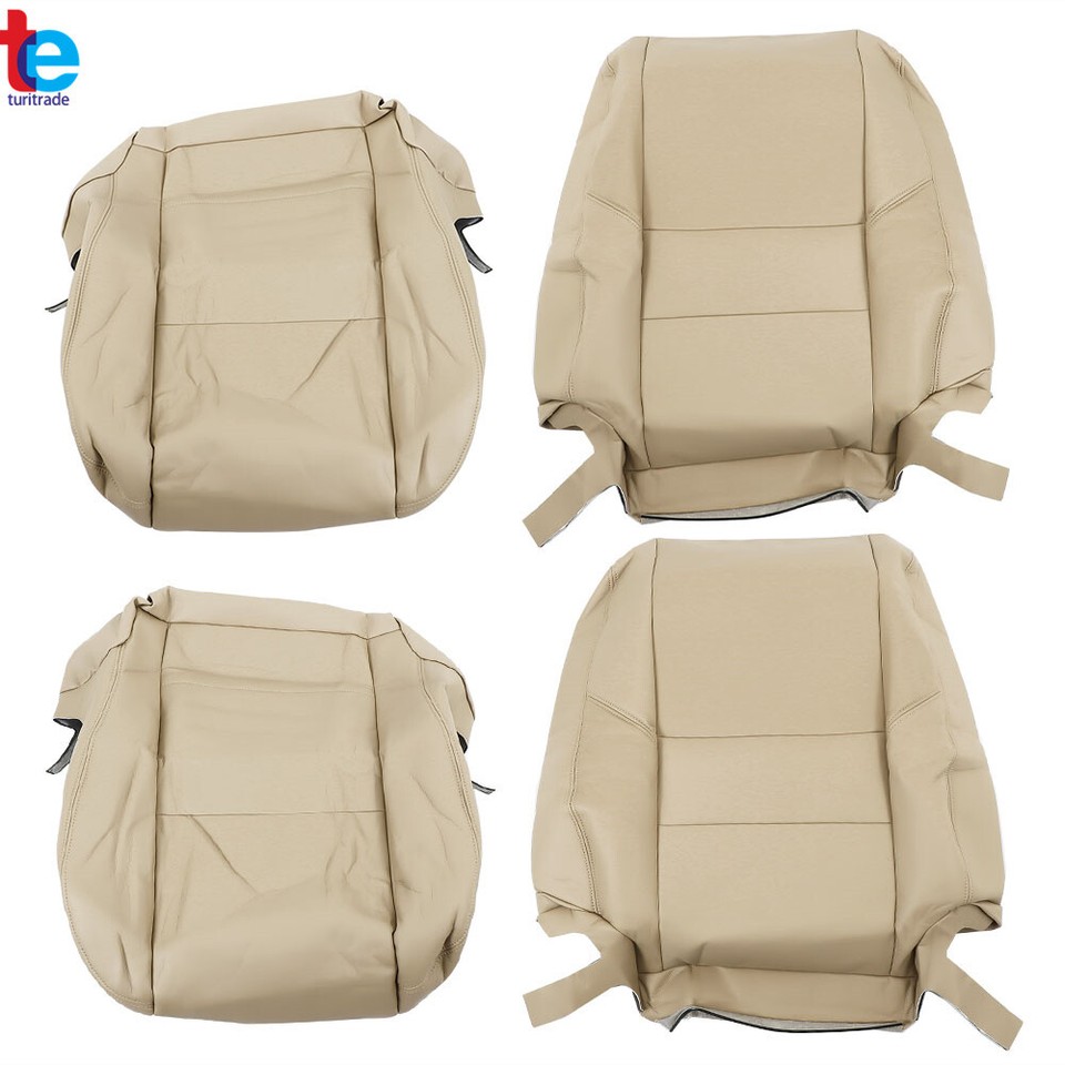 Seat Cover Driver & Passenger Bottom & Top Tan For Toyota Sequoia 2000 ...