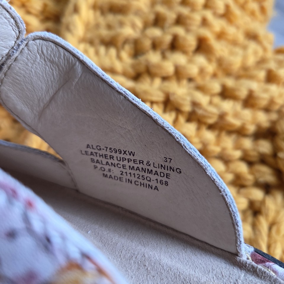 Alegria Classic Cardinal Bird Print Leather Comfort Clogs Shoes Size 37/7 NWOB | eBay