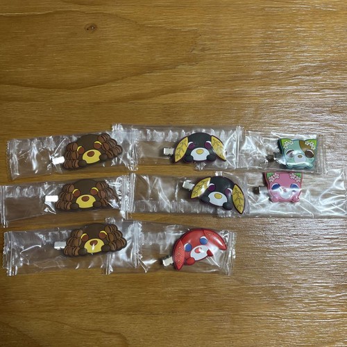 Ocha-Ken Hair Clip Set of 8 Gacha Capsule Toy | eBay