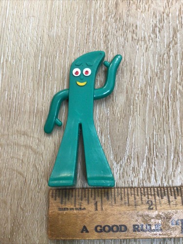 Gumby Small Jesco Rubber / Vinyl Figure (c) Prema Toy Company 1970 - 2. ...