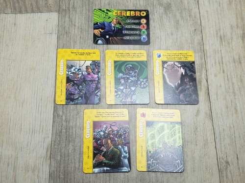 CEREBRO MARVEL OVERPOWER CCG SET (HERO & ALL 5 SPECIALS) BEST PRICES ON ...