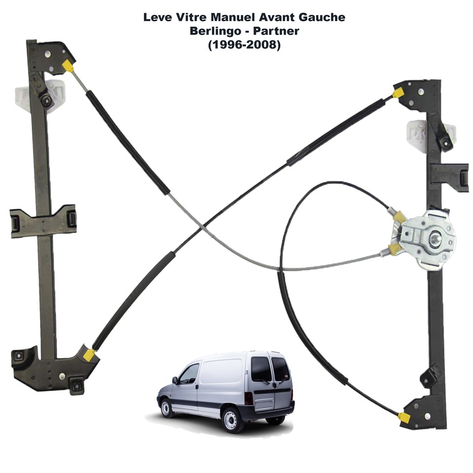 Manual Window Lifting Mechanism Front Left Driver For Berlingo Partner ...
