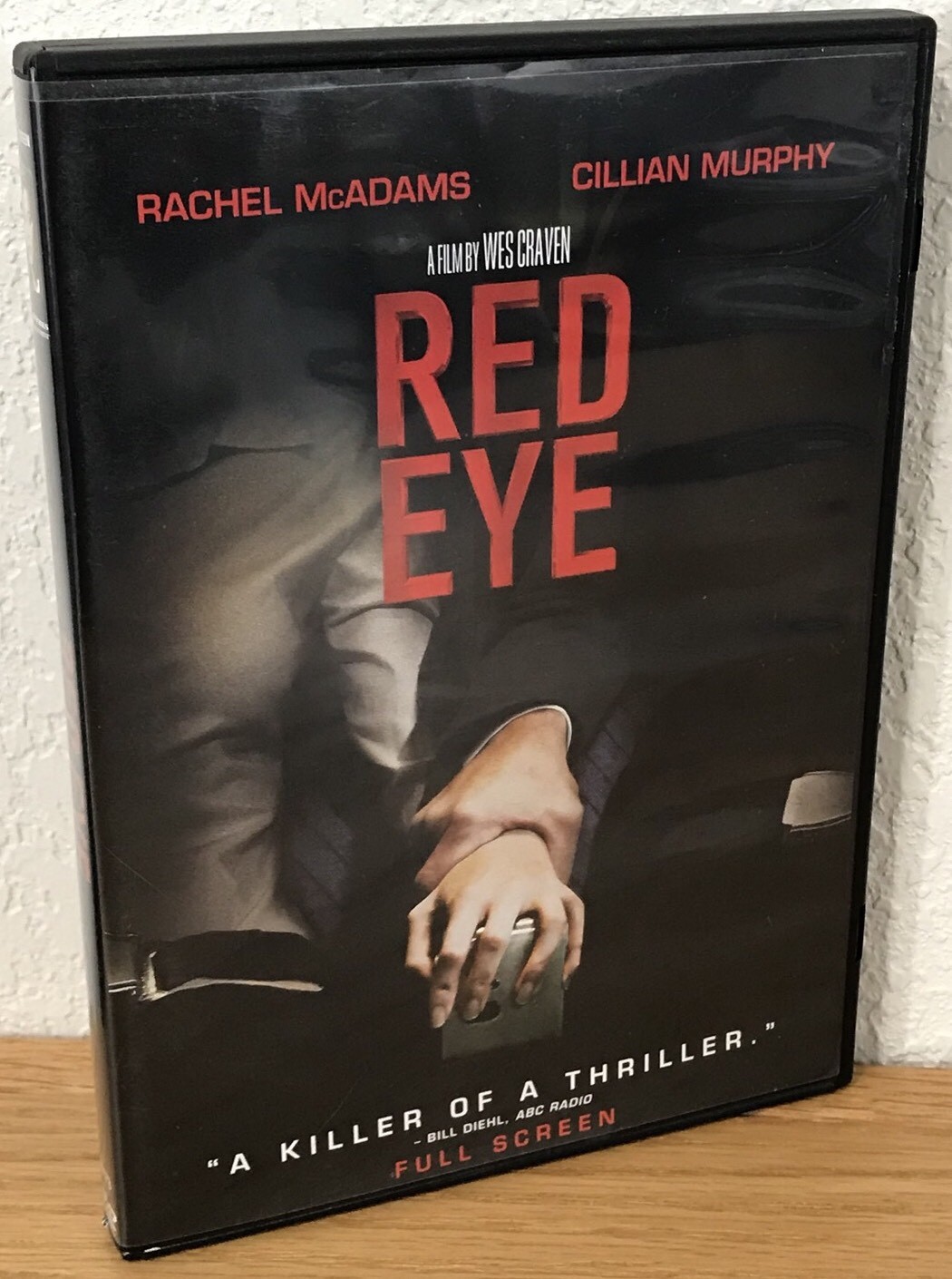 RED EYE (DVD, 2006) FULL SCREEN ~ Region 1 ~ DISC IS FLAWLESS ~ SEE ...