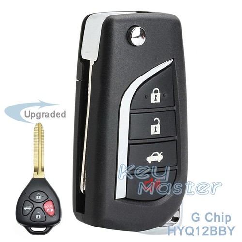for Toyota Camry 2007-2011 Upgraded Flip Remote Head Car key HYQ12BBY ...