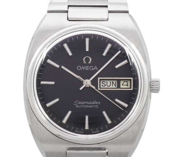 OMEGA Seamaster Men's Black Watch - 166.0216 for sale online | eBay