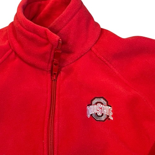 Ohio State Buckeyes Columbia Fleece Sweater Women’s Size Small Red ...