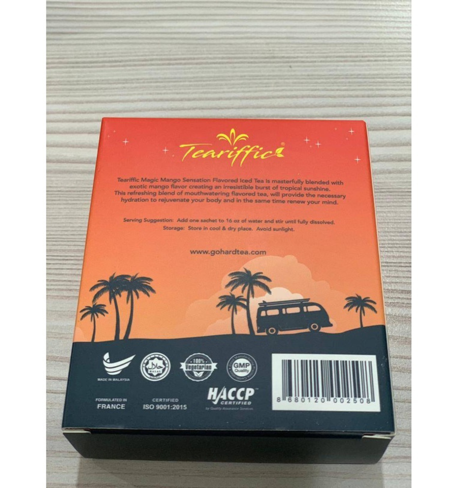 1 Box (12 Sachets) Teariffic Magic Mango Sensation Sexual Men Herb ...