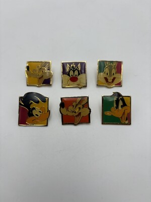 Lot Of 6-Looney Tunes Daffy Duck Bugs Bunny Sylvester the Cat Wile E ...