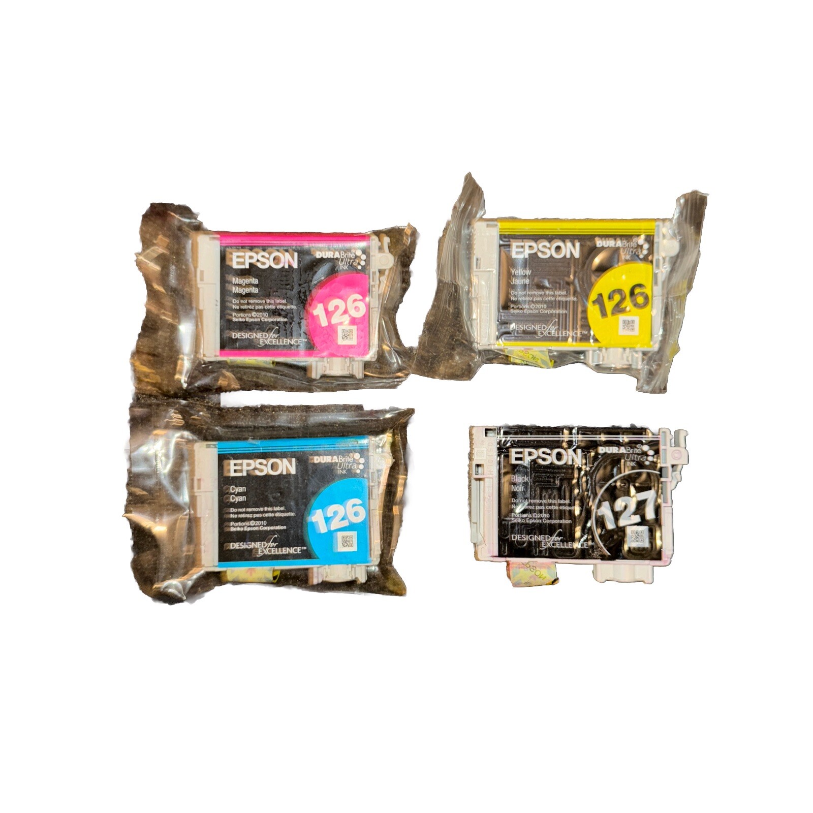 Epson 127/126 (T127120BCS) Ink Cartridge - 4 Pack for sale online | eBay