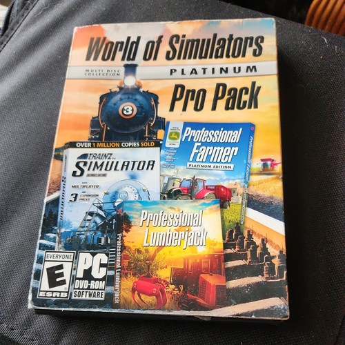 World of Simulators Pro Pack -Platinum -PC -Sim Compilation Game -NEW ...