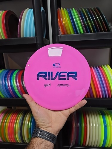 Latitude 64 Gold Line River Pink 172g Discs Fairway Driver Golf Disc ...