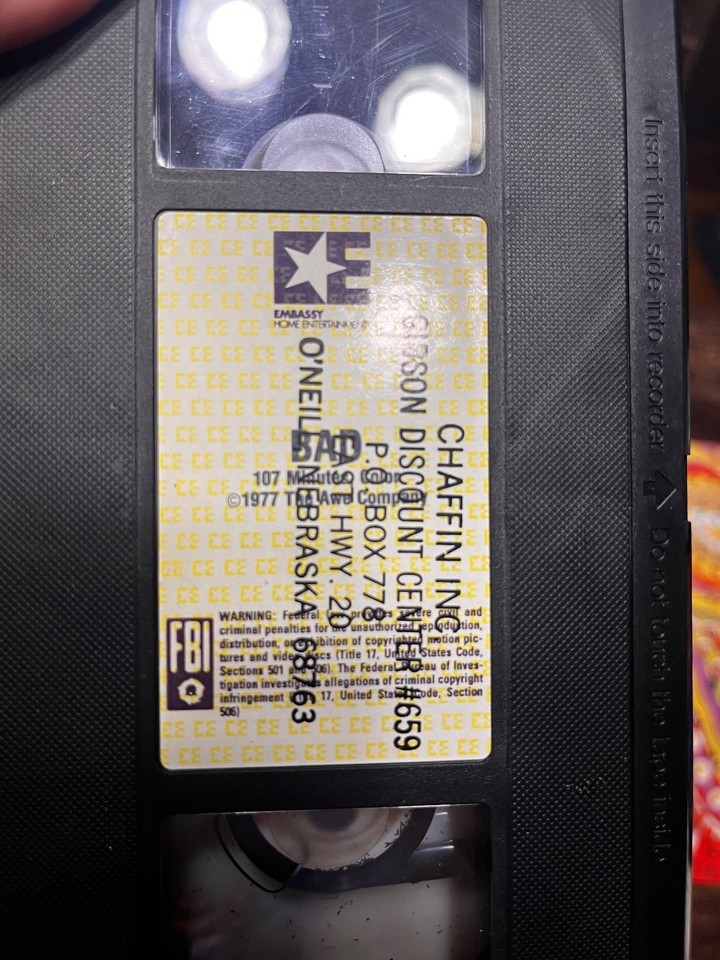 🎨 BANNED & BAD! ANDY WARHOL's BAD VHS Cult Sleaze Exploitation Classic ...