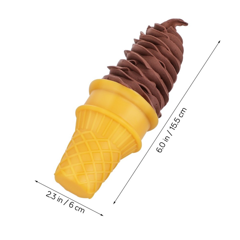 8 Pcs Small Ice Cream Statue Decoration Children Ice Cream Pretend Toys ...