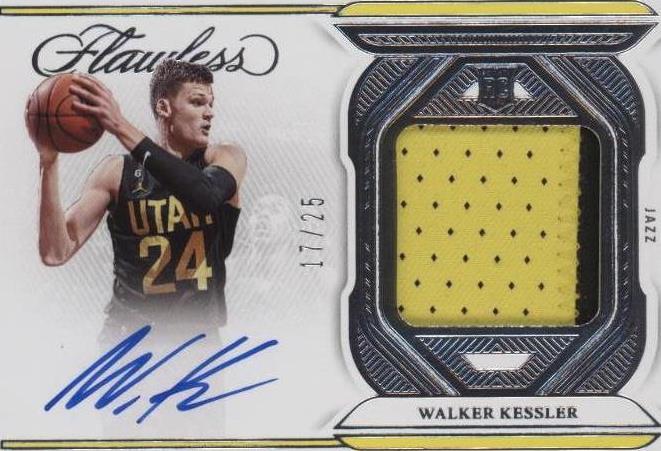 2022-23 Panini Flawless - Flawless Patch Autographs #FPA-WKK Walker ...