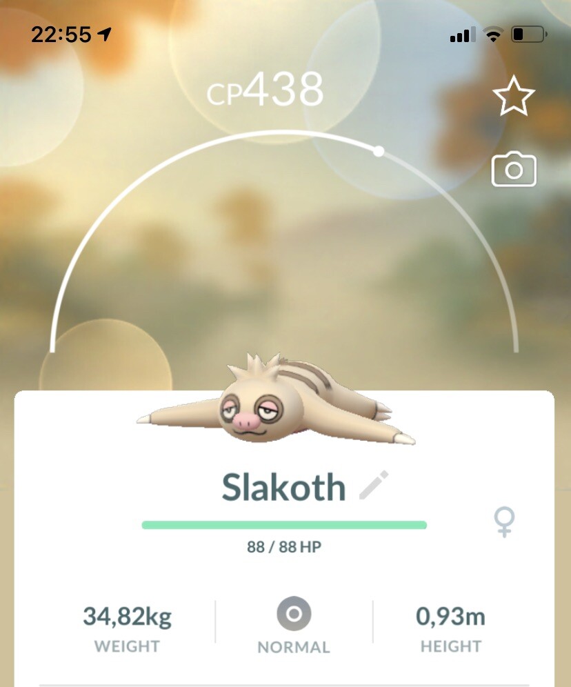 10x Slakoth Pokemon Gen3 GO Pokémon Not Shiny Lucky Chance Slaking ...
