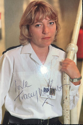 Bad Girls ITV - Cast Card Undedicated Hand signed - Tracey Wilkinson ...