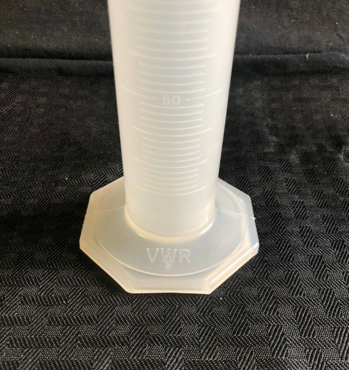 VWR Plastic PP Polypropylene 1000mL 1L Single Scale Graduated Cylinder ...